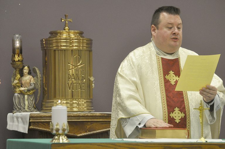 Father Gilstrap makes oath as episcopal vicar for education, formation ...