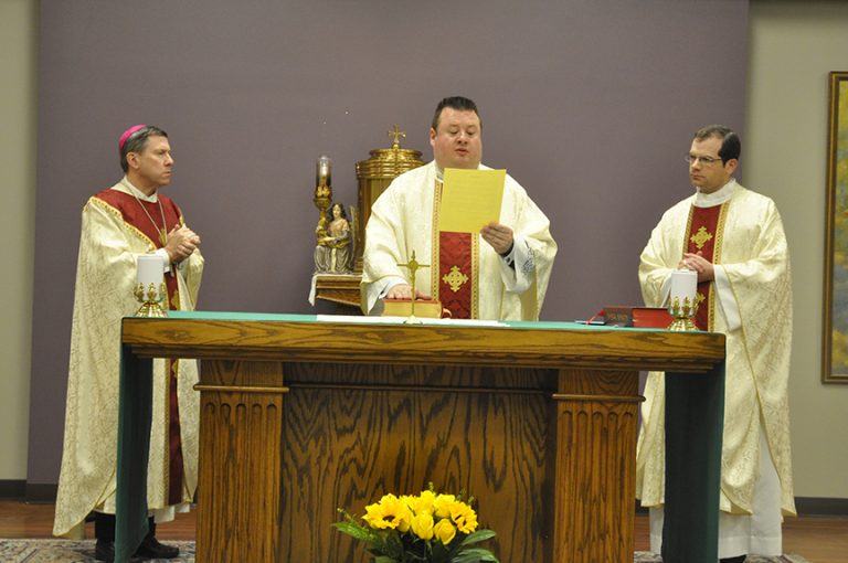 Father Gilstrap makes oath as episcopal vicar for education, formation ...