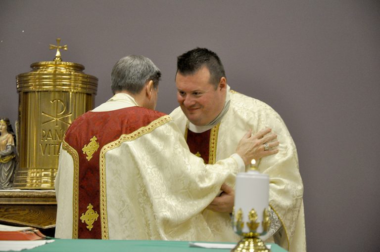 Father Gilstrap makes oath as episcopal vicar for education, formation ...