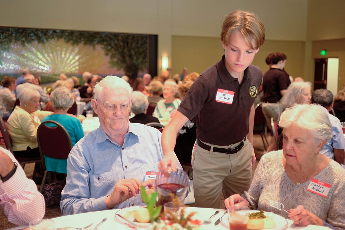 Respect for, service to elders shines bright at St. Henry School ...